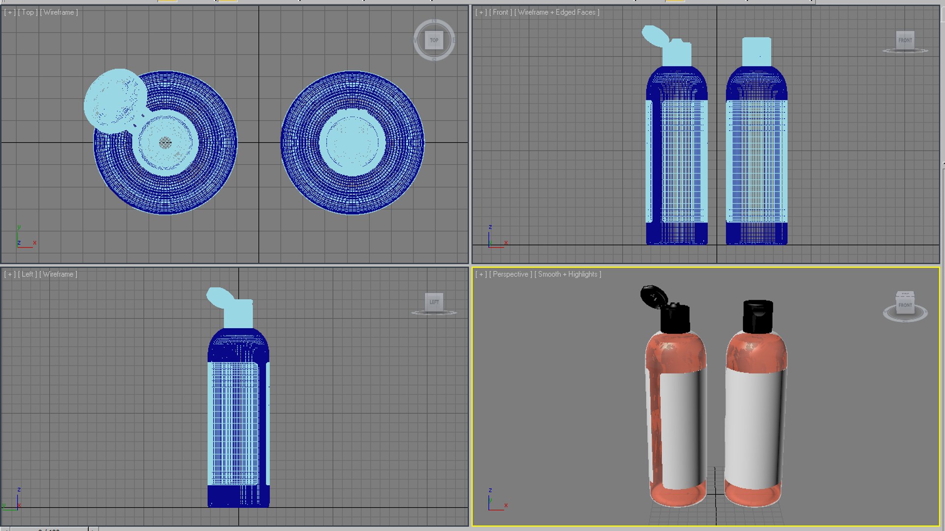 3D Shampoo Bottle - TurboSquid 1624098
