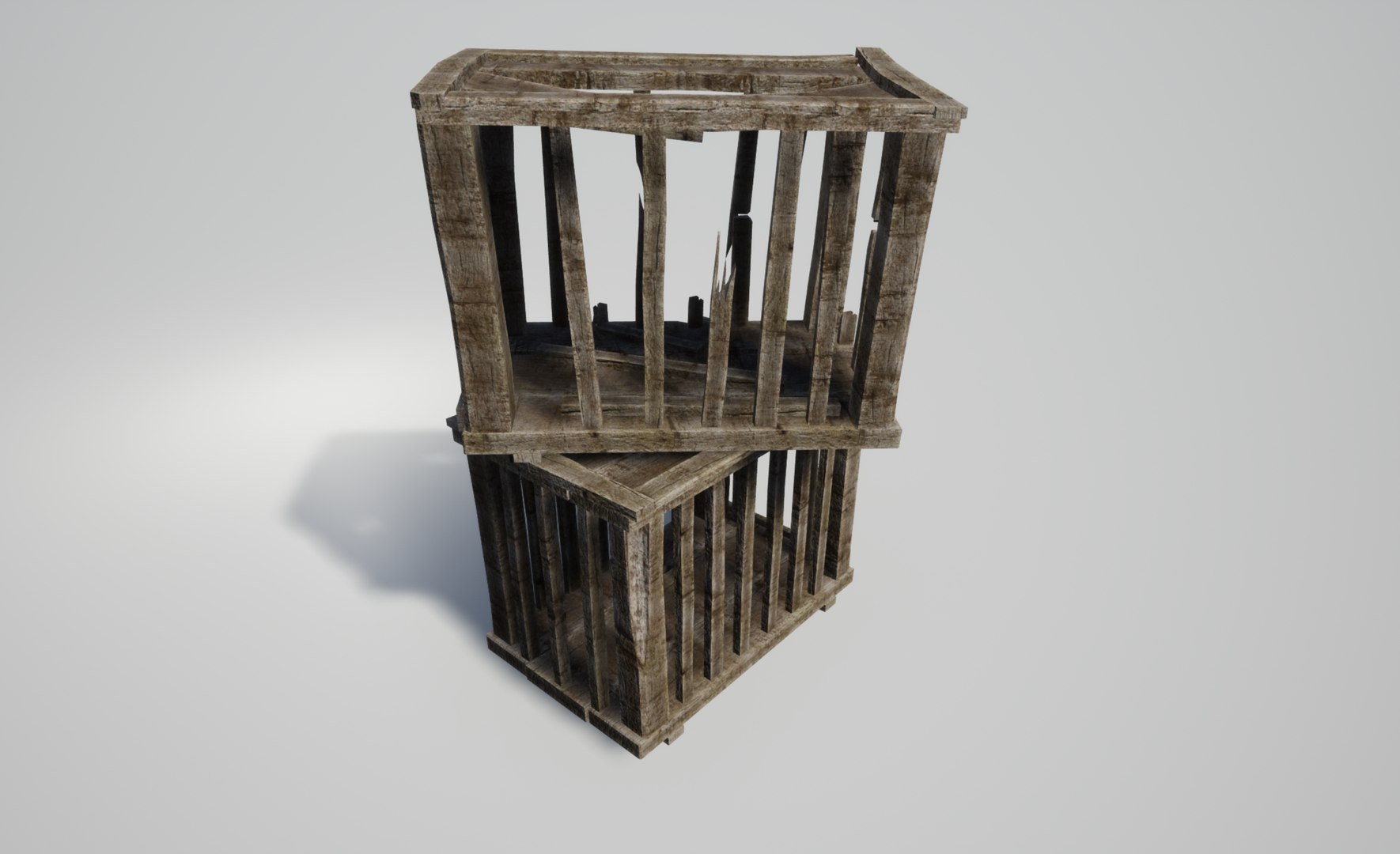 3D set cages model - TurboSquid 1480559