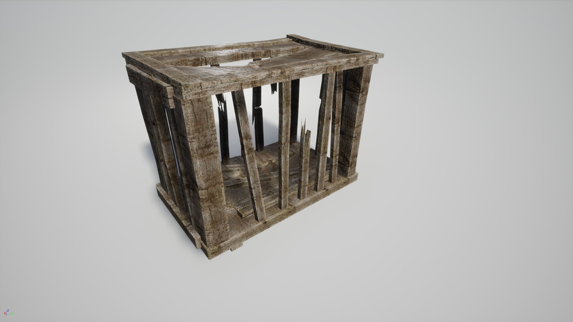3D set cages model - TurboSquid 1480559