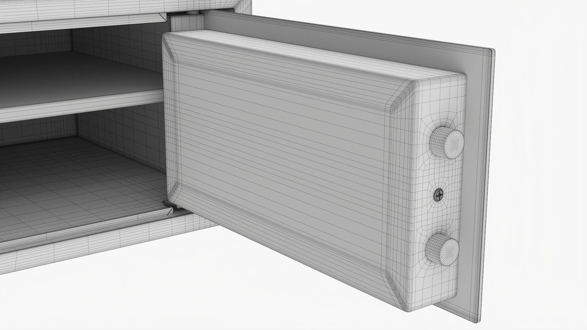 3D Safe box with digital code lock - TurboSquid 1760673