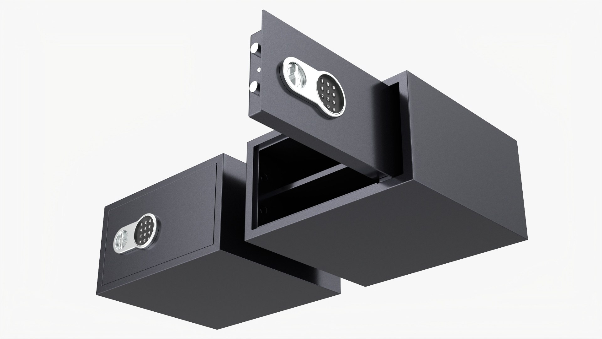 3D Safe box with digital code lock - TurboSquid 1760673