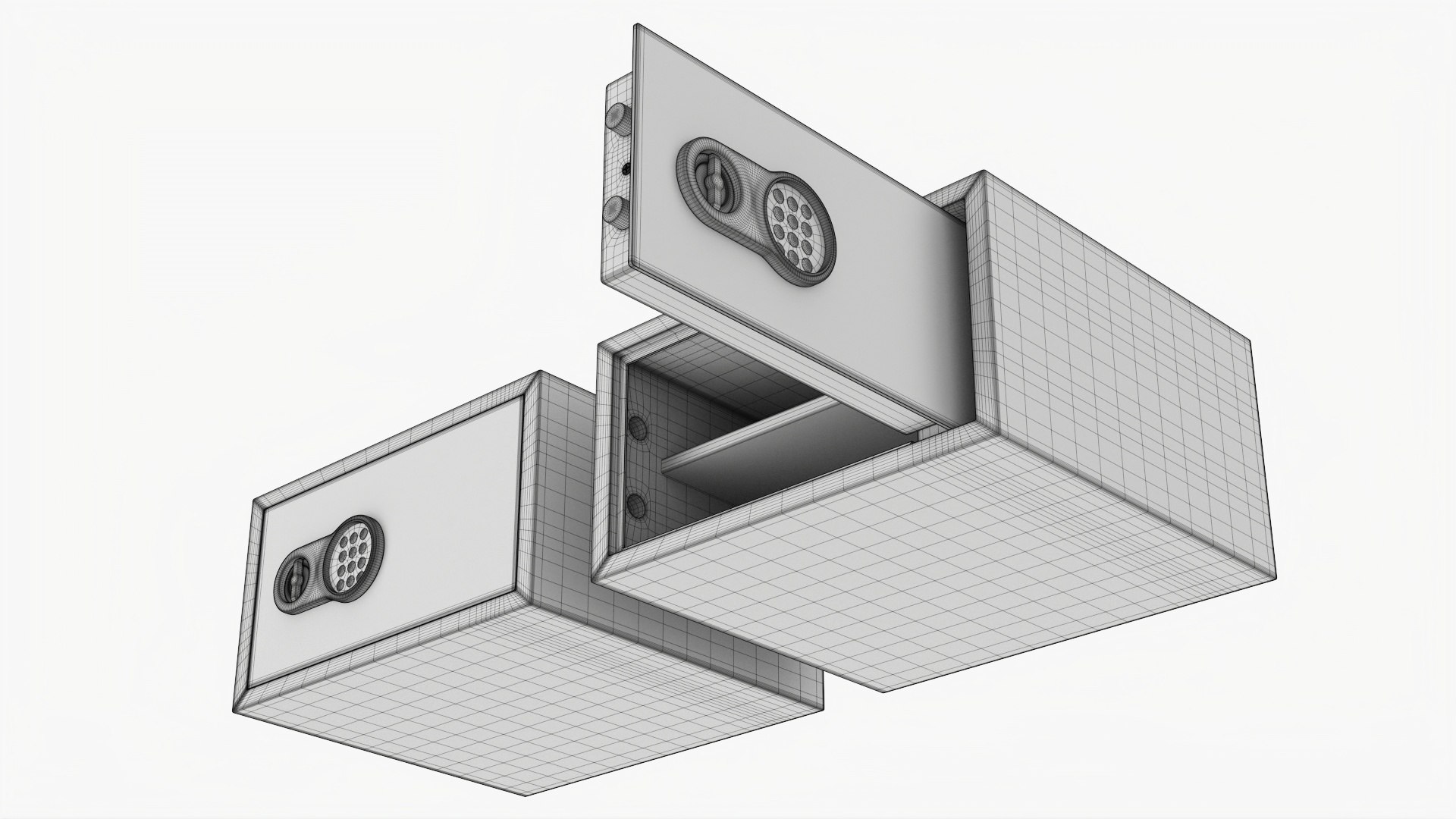 3D Safe box with digital code lock - TurboSquid 1760673