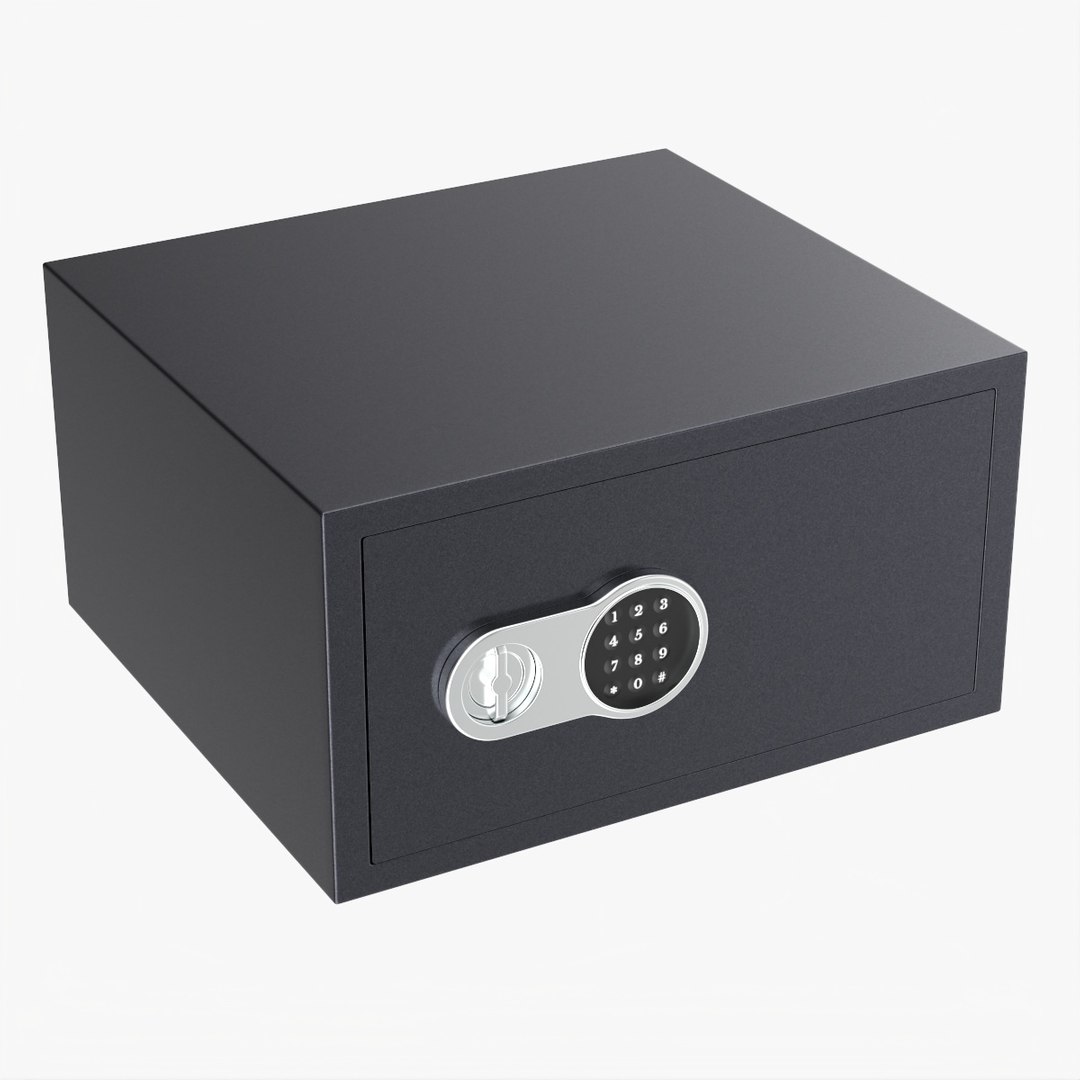 3D Safe box with digital code lock - TurboSquid 1760673