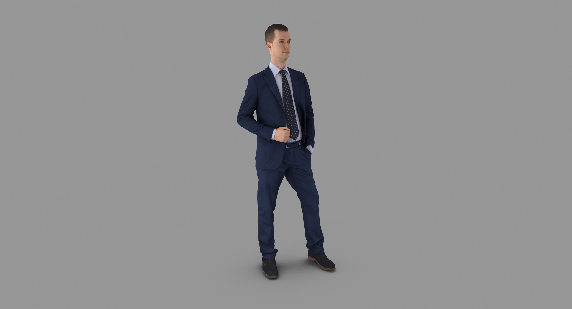 Man Business 3d Model