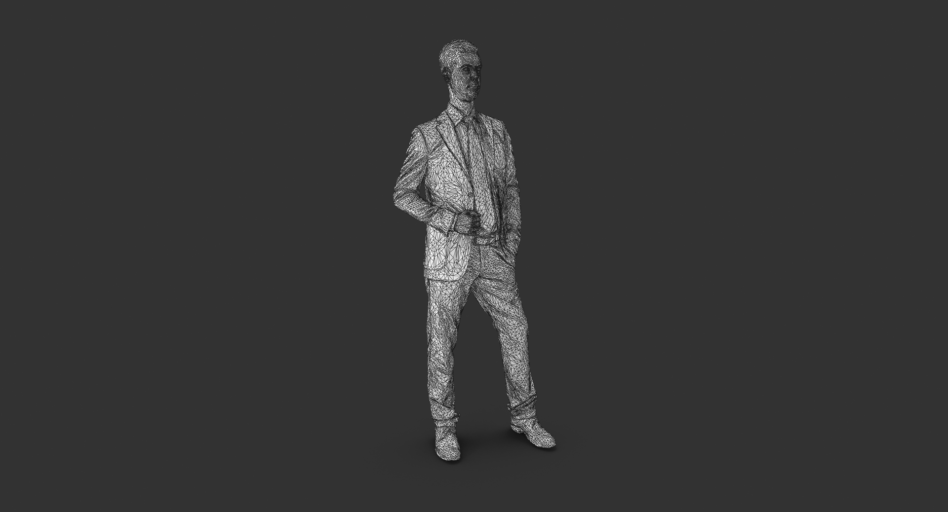 Man Business 3d Model