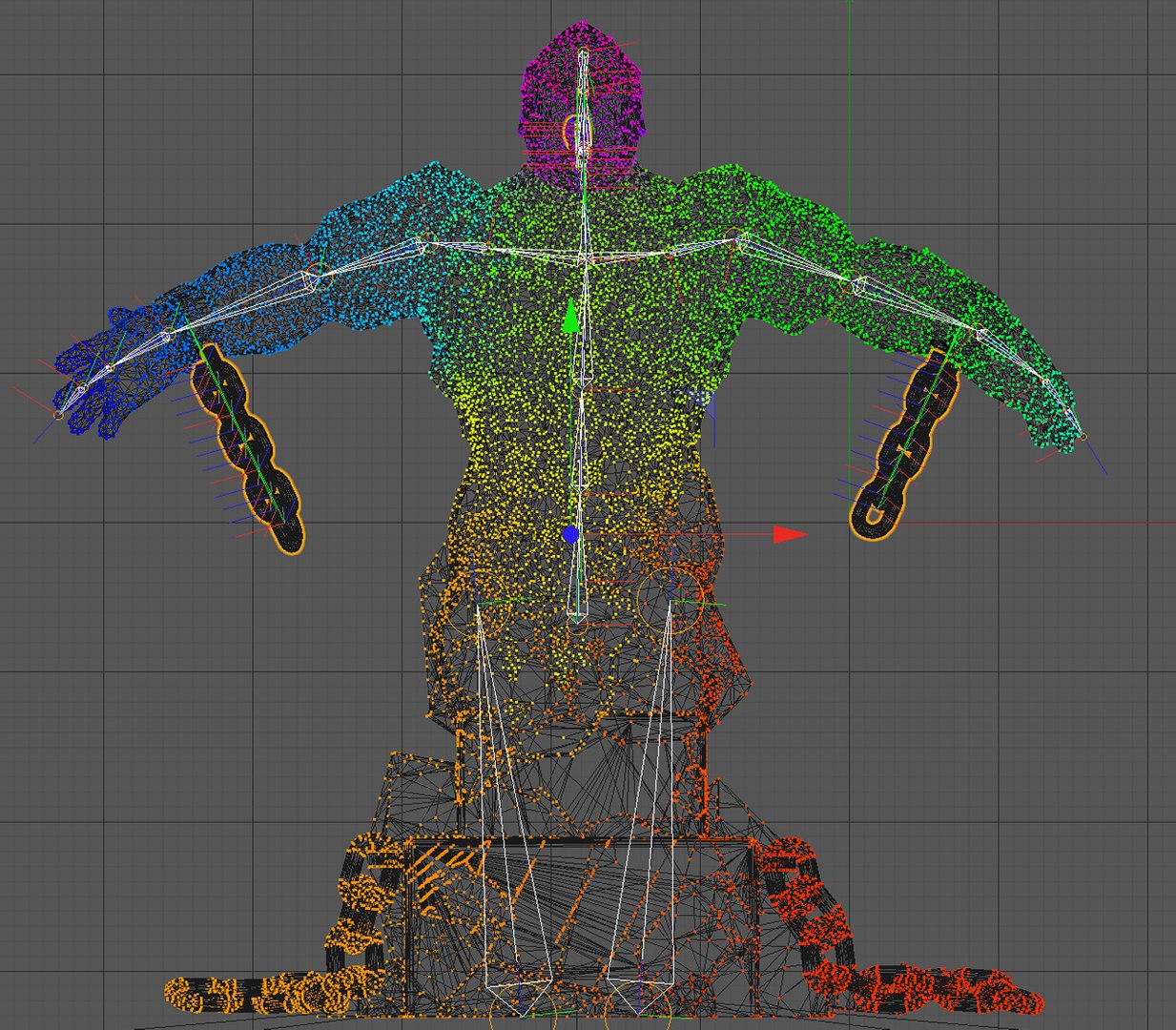 3D Concrete Monster Animations Rigged - TurboSquid 1461186