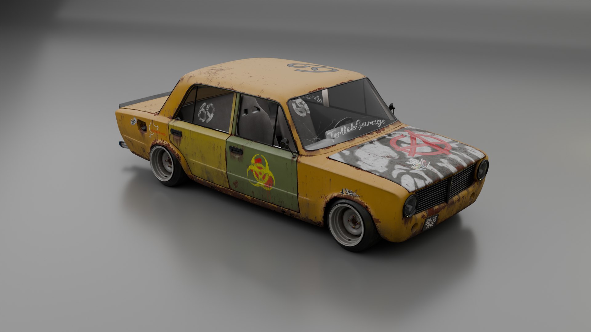 3D Mid Poly Car Pack - TurboSquid 2397893