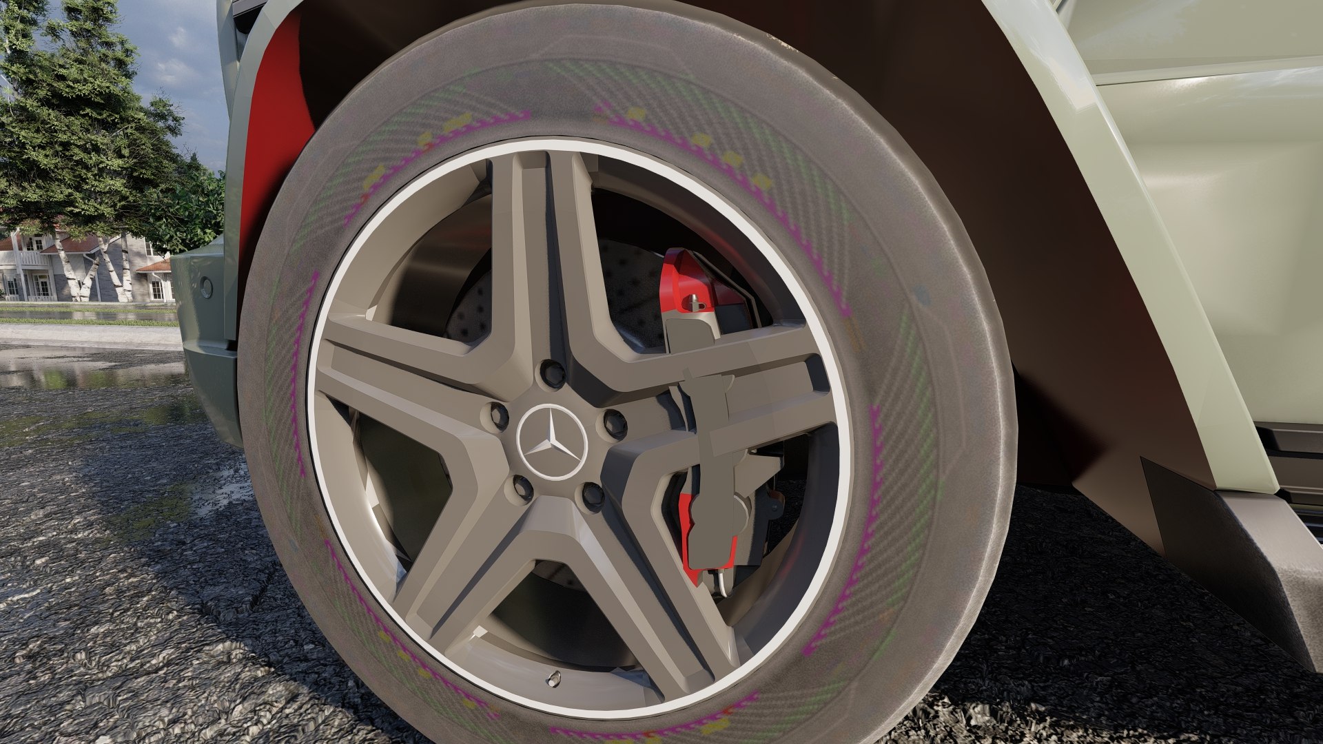 3D Mercedes Benz G65 AMG - TurboSquid 2275452