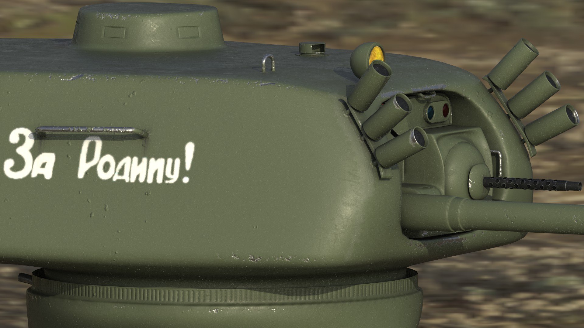 Rigged Soviet Mech 3D Model - TurboSquid 1370781