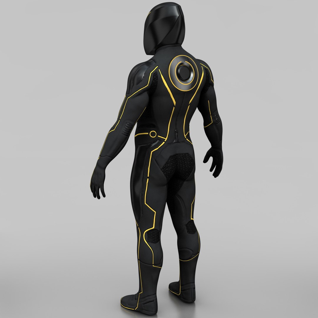 Tron Legacy Character Mesh 3ds