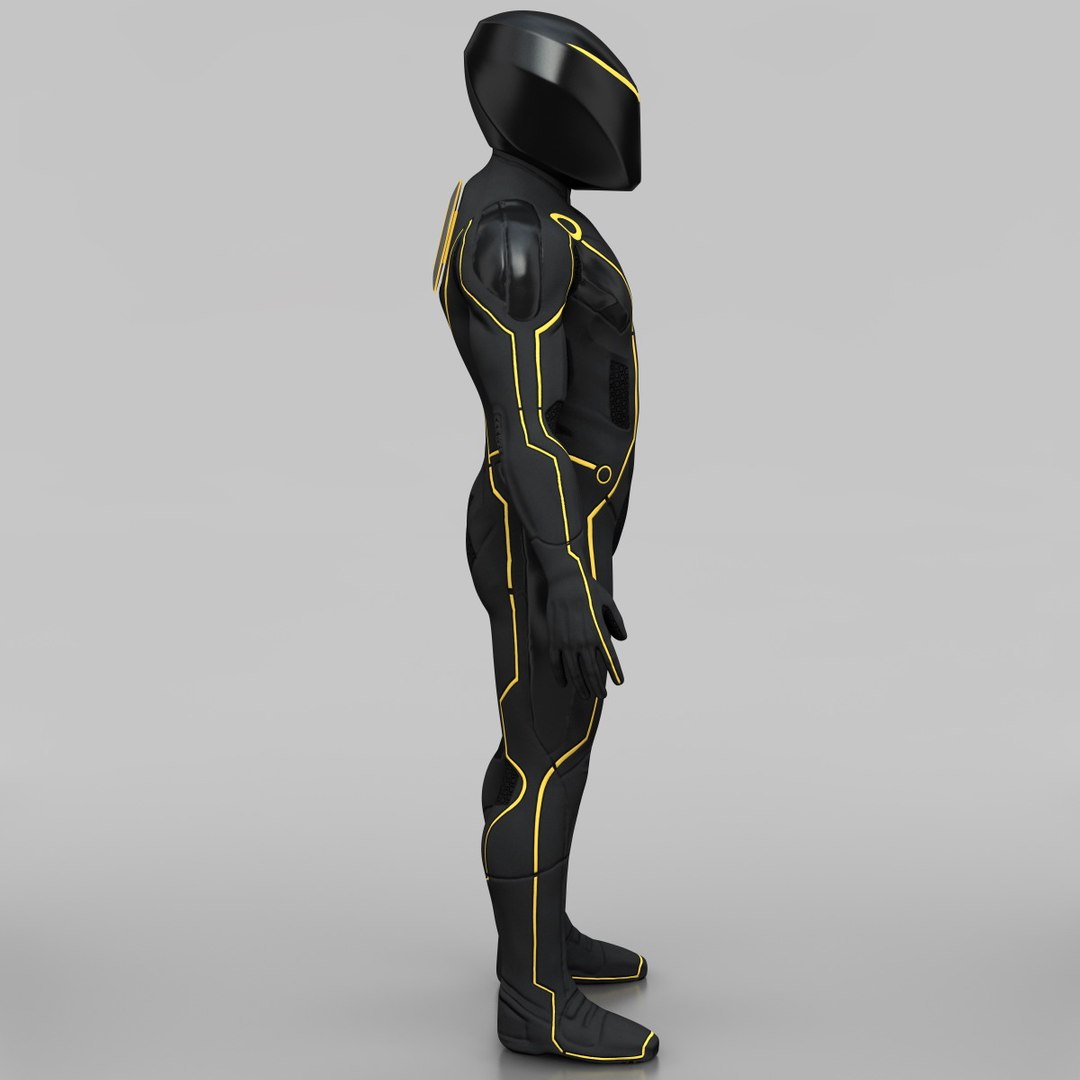 Tron Legacy Character Mesh 3ds