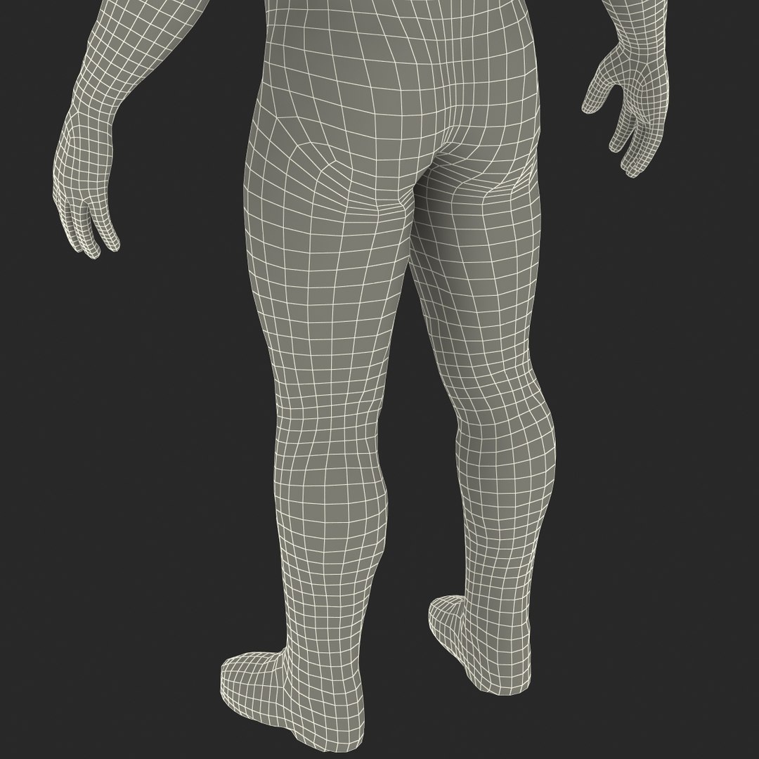 tron legacy character mesh 3ds