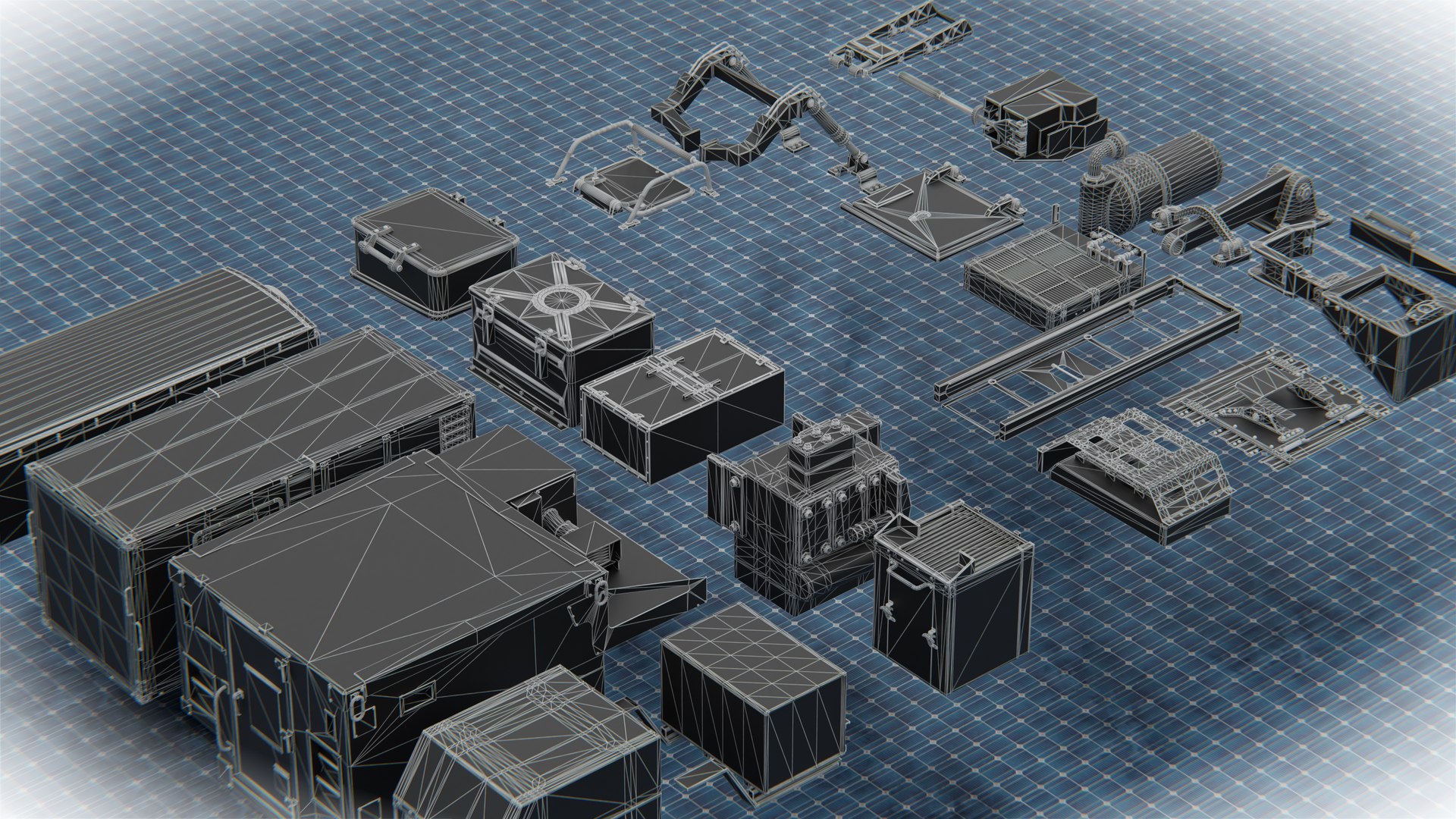 3D model 3D Various Kitbash - TurboSquid 2137303