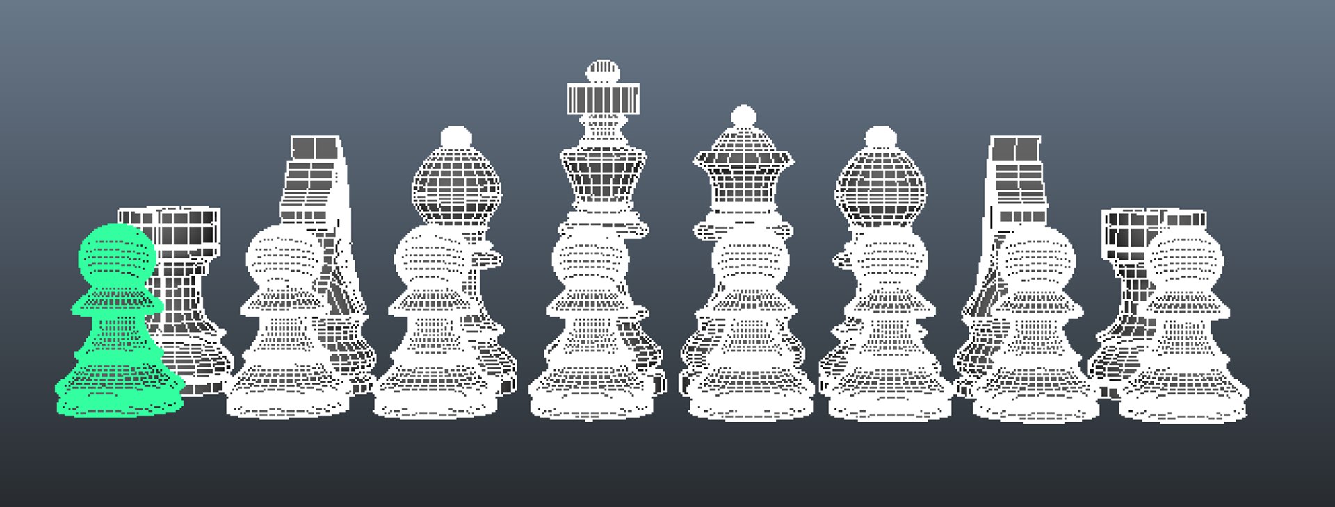 3D Chess Set Model - TurboSquid 1261466