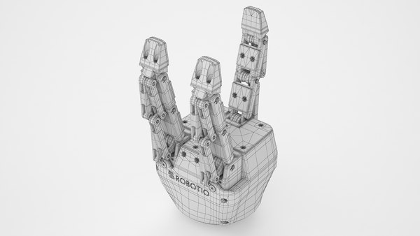 Robotiq robot hand 3D model - TurboSquid 1684321