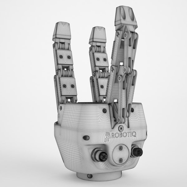 Robotiq robot hand 3D model - TurboSquid 1684321