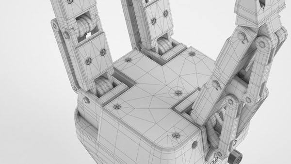 Robotiq robot hand 3D model - TurboSquid 1684321