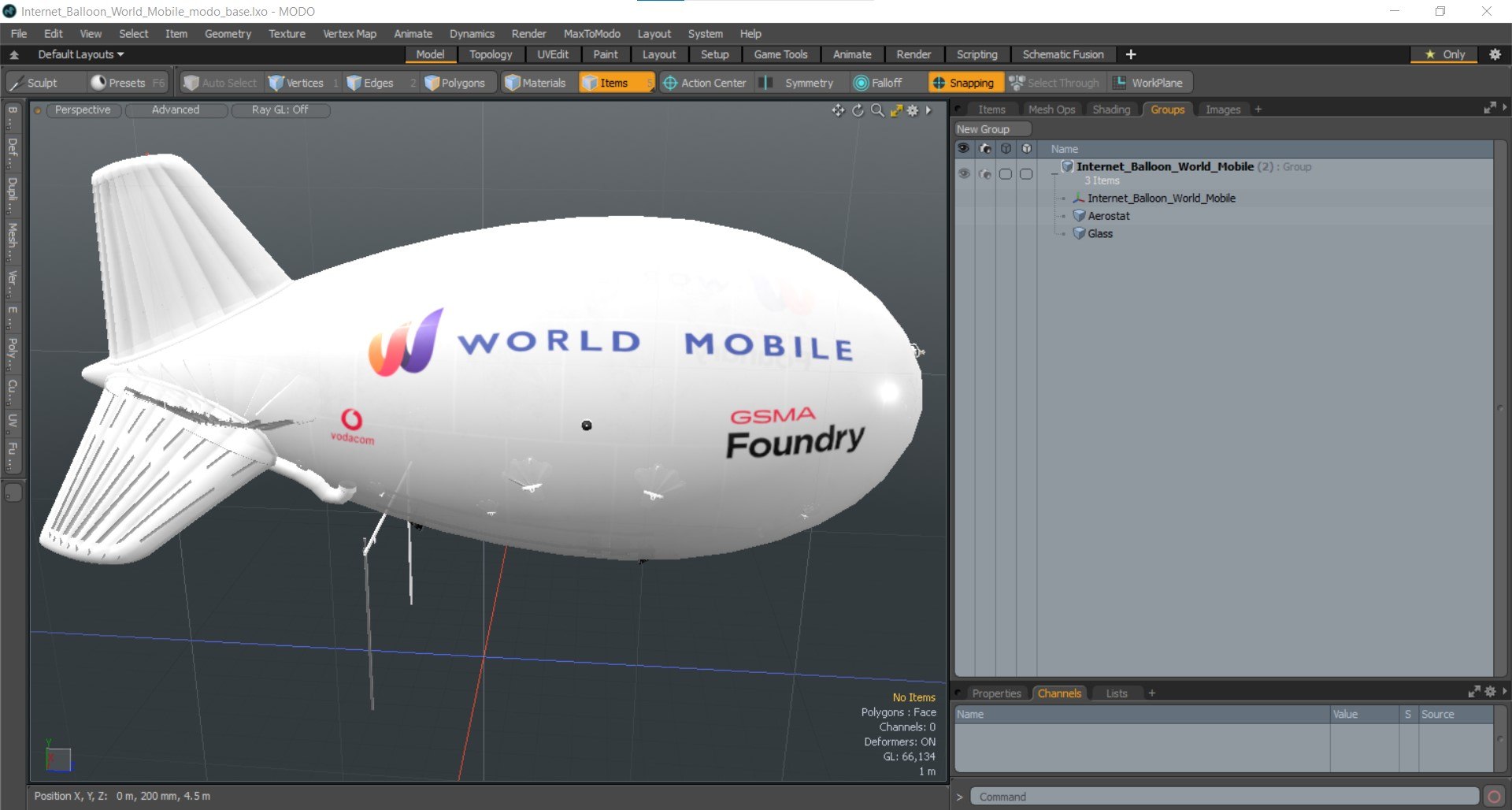 3D Internet Balloon World Mobile Model - TurboSquid 2339151