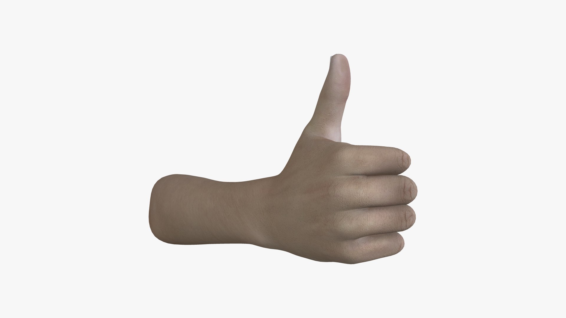 3D HND-007 Right Hand Model - TurboSquid 1980108