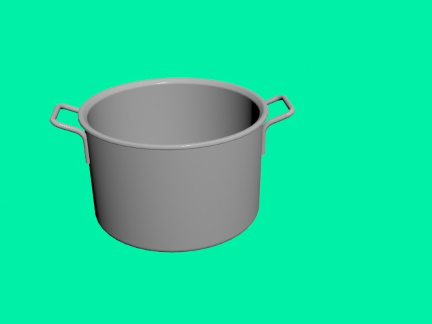 3D Steel Pot Model - TurboSquid 1361984