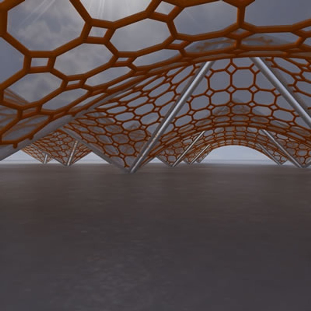 membrane structure super 07 3d model