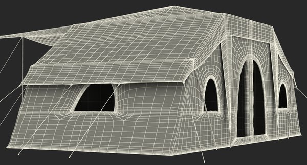 3d deluxe cabin tent