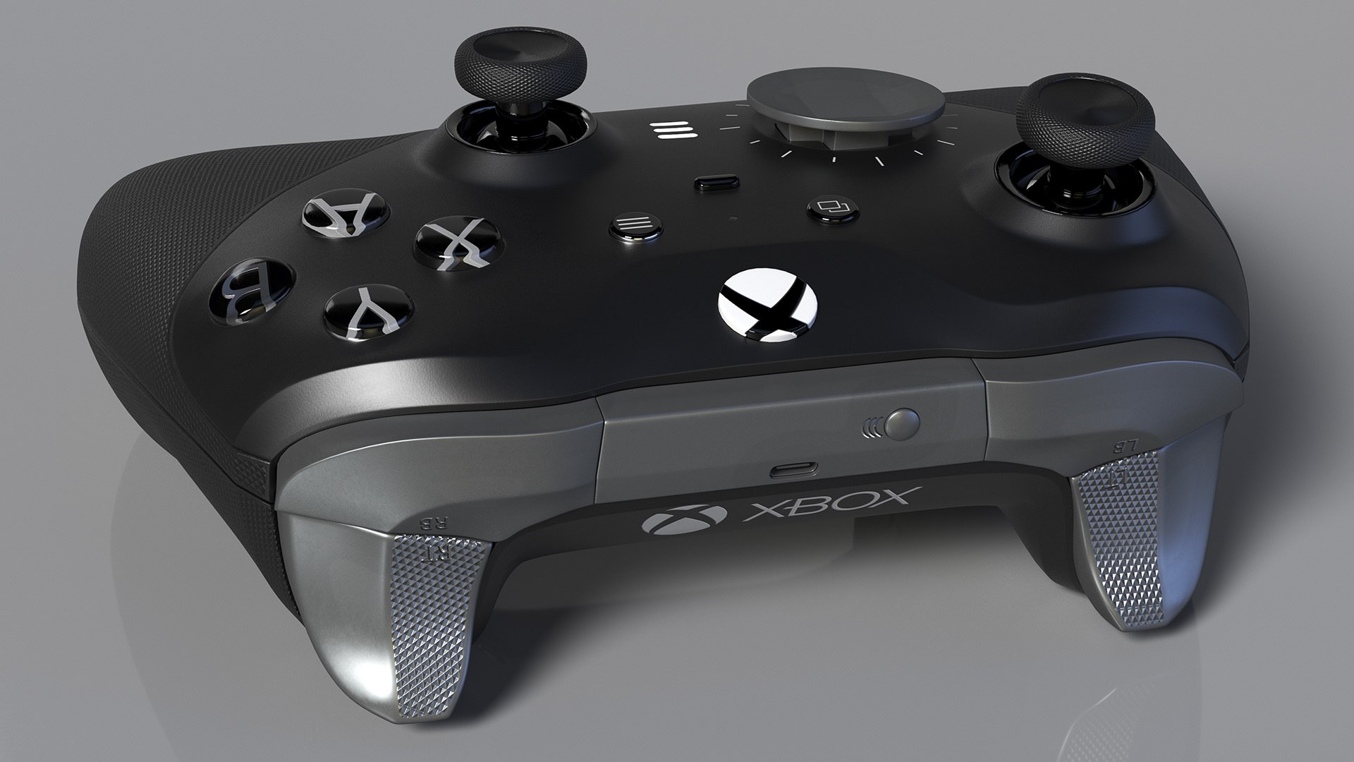 Wireless Gamepad Xbox Elite Series 2 Black 3D - TurboSquid 2099659