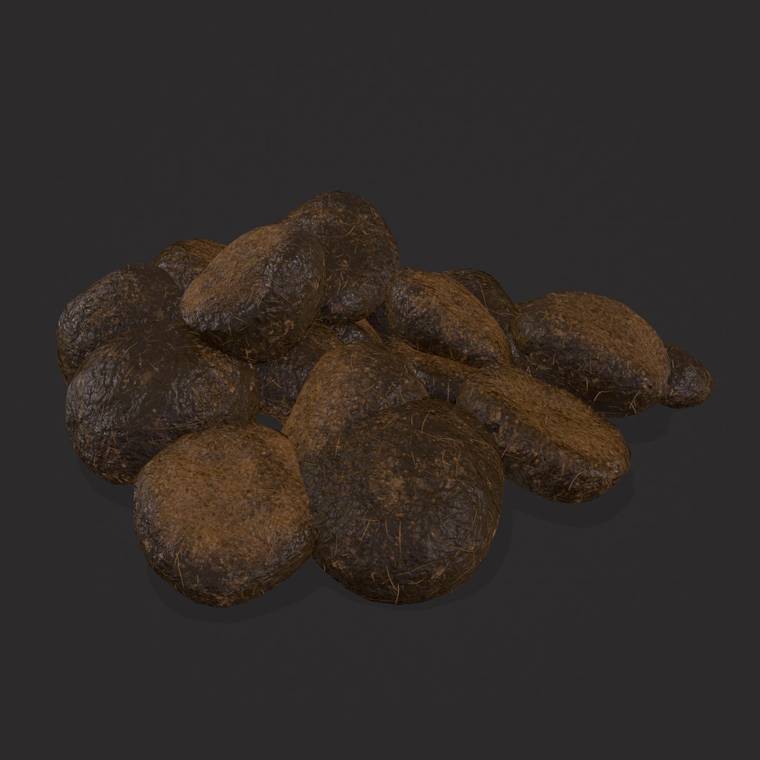 Horse Poop model - TurboSquid 1870245