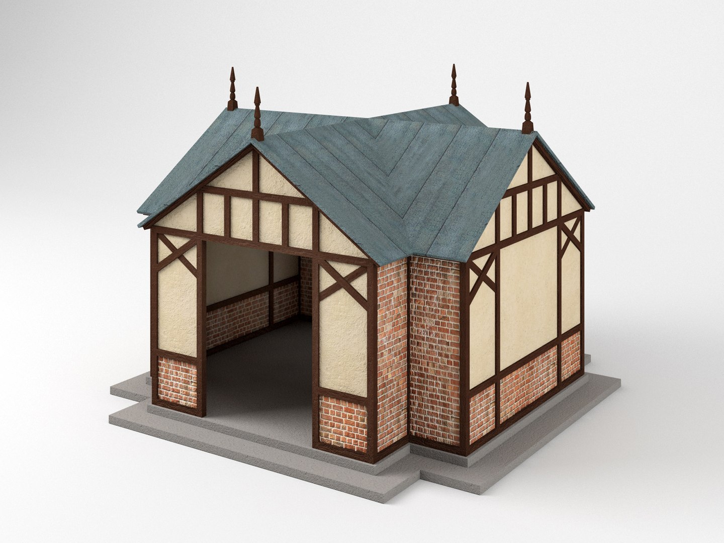 Pavilion Model - TurboSquid 2255229