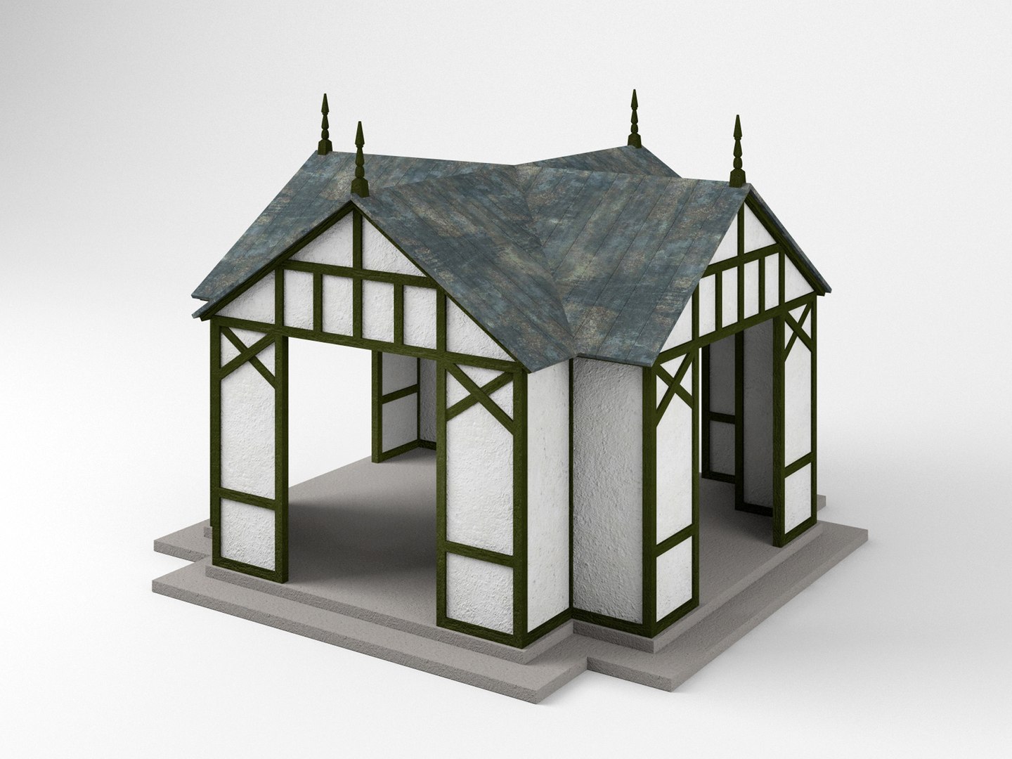 Pavilion Model - TurboSquid 2255229