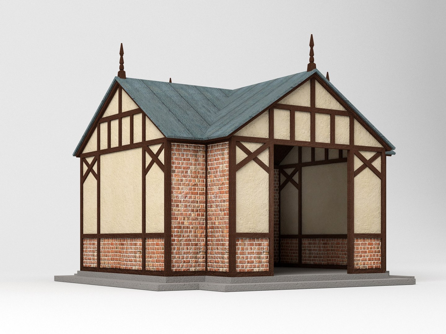 Pavilion Model - TurboSquid 2255229