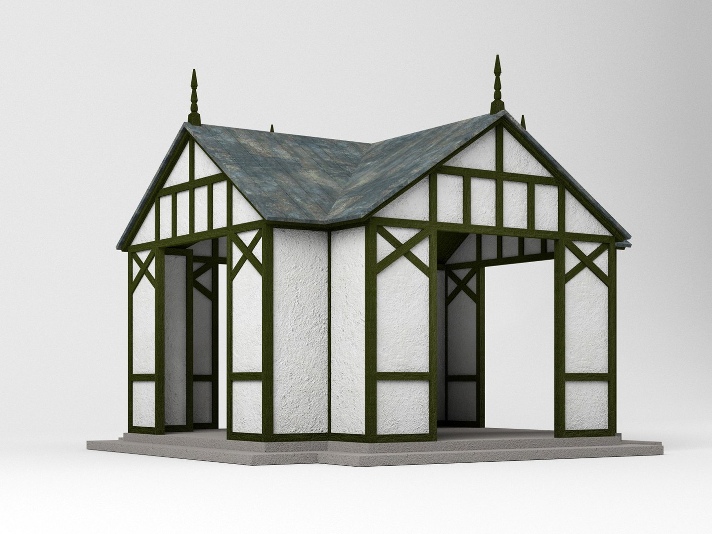 Pavilion Model - TurboSquid 2255229