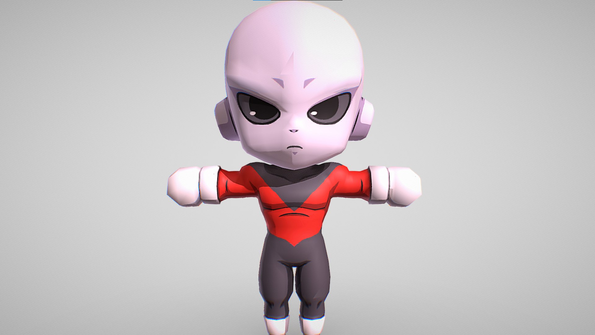 Jiren The Gray - Dragon Ball Super - Dragon Ball Fighter Z 3D Model ...