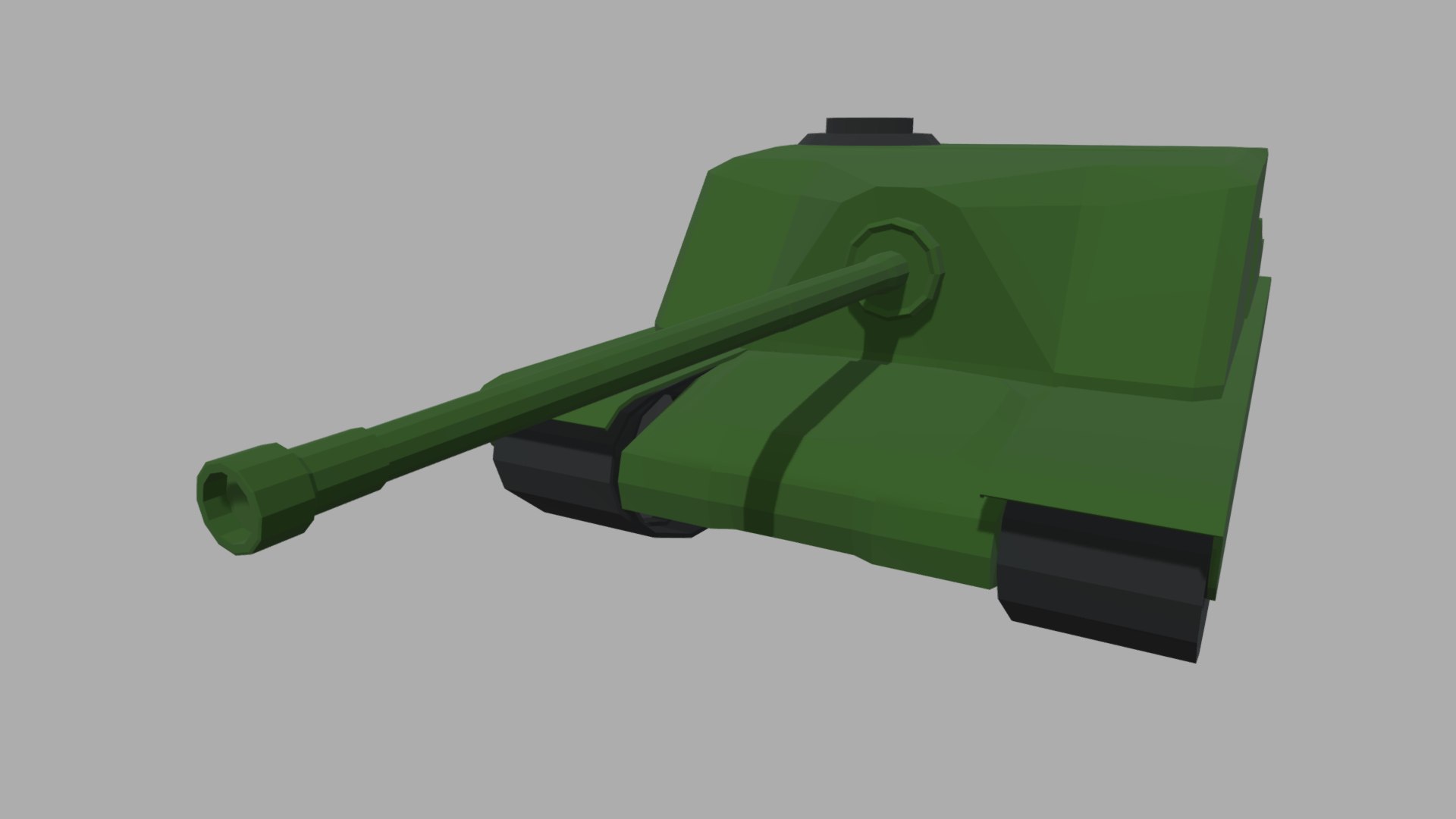 3D Low Poly Tank 01 Model - TurboSquid 2077624
