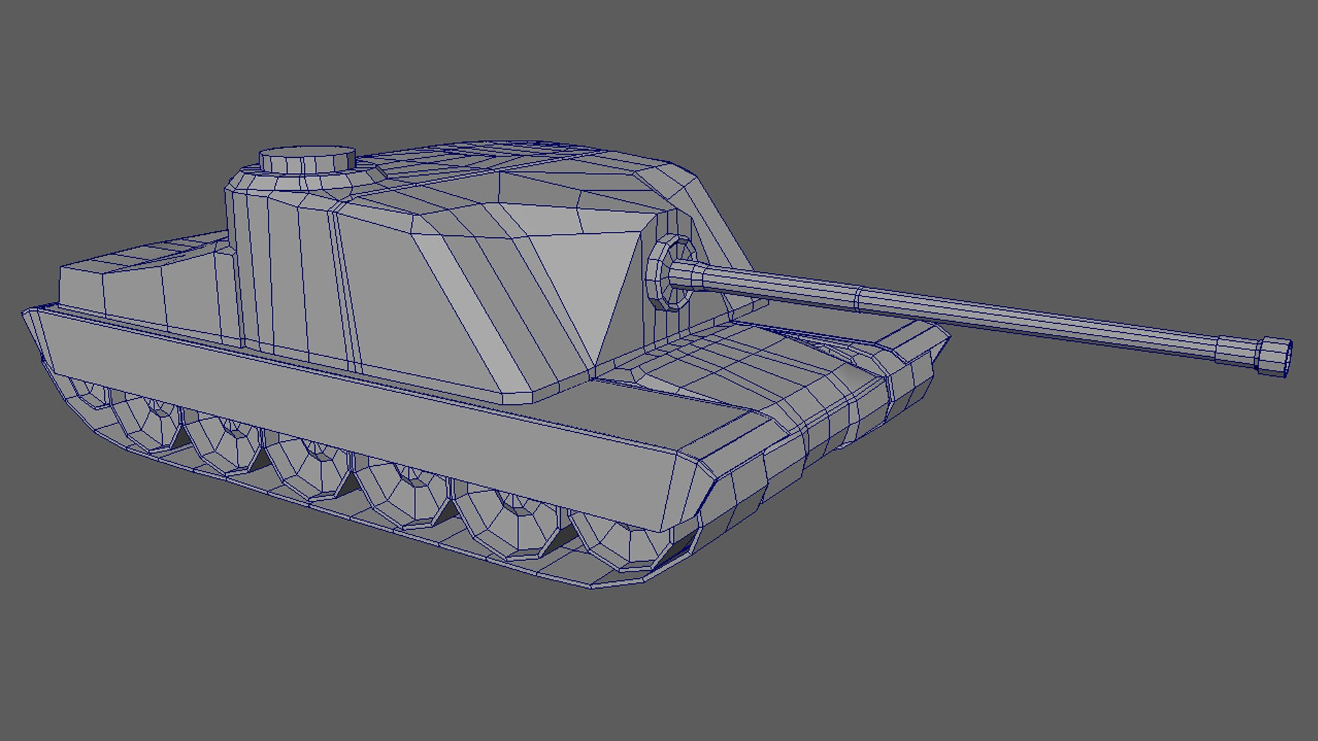 3D Low Poly Tank 01 Model - TurboSquid 2077624