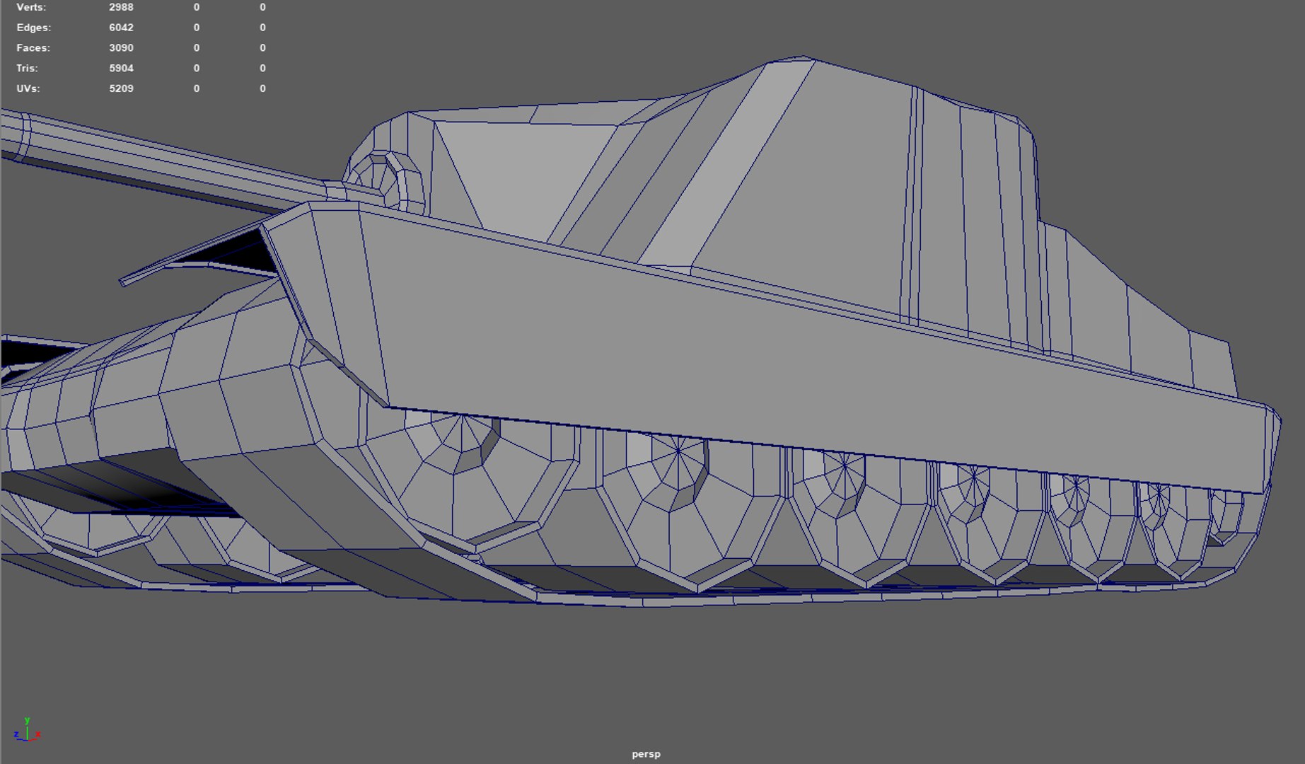 3D Low Poly Tank 01 Model - TurboSquid 2077624