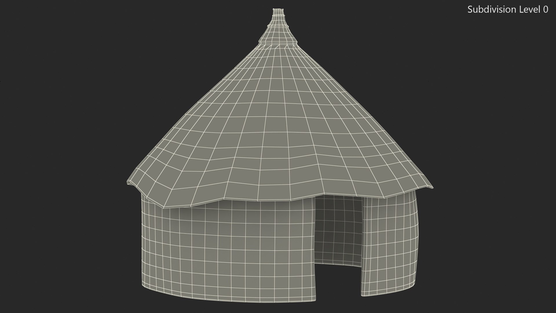 3D Colorful African Mud Hut Fur - TurboSquid 1784440