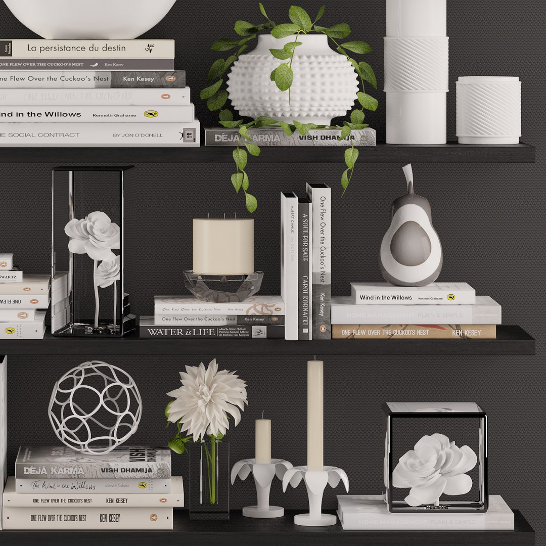 3d Model Decoration Set