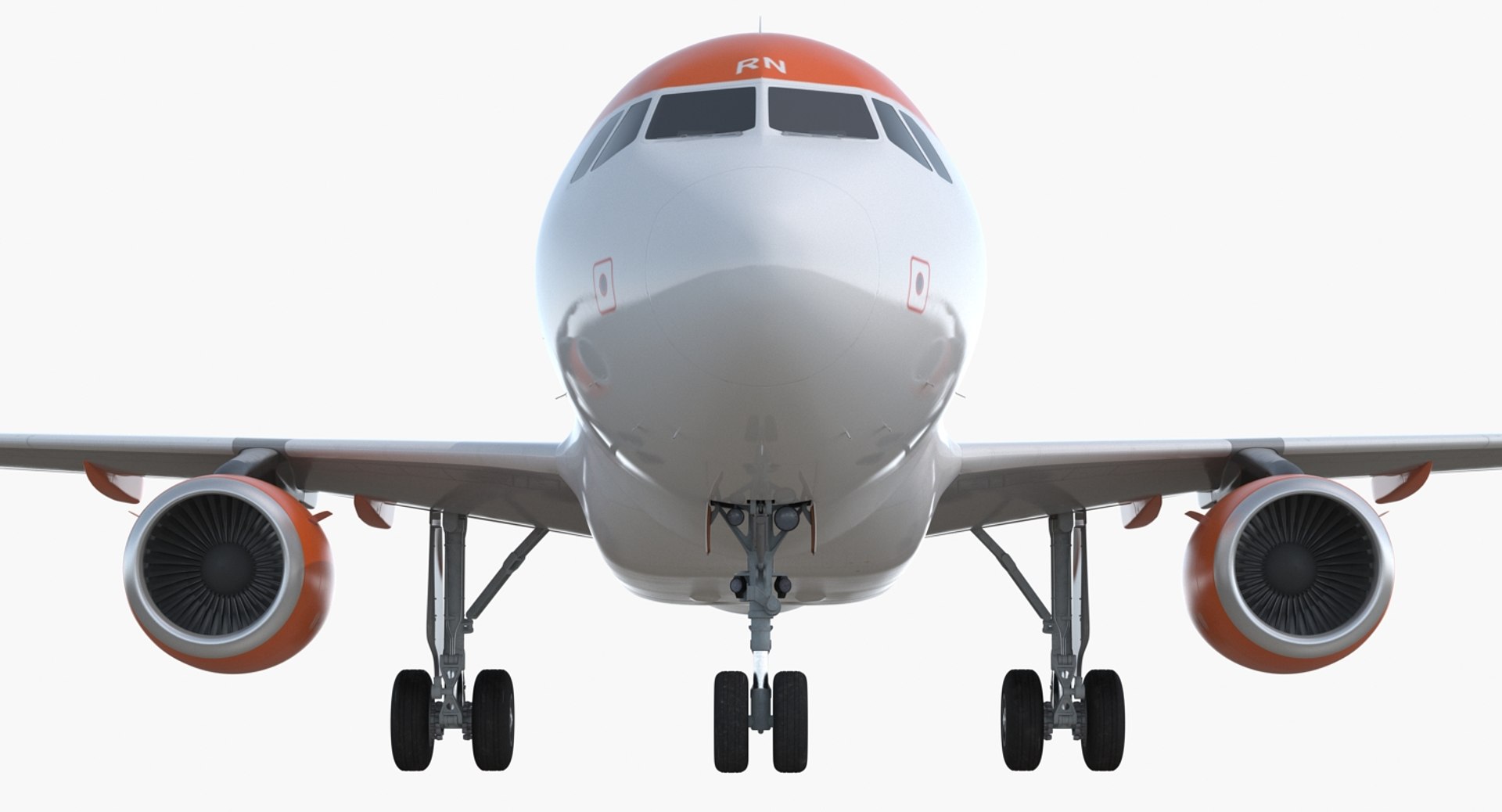 3D Airbus A320 Easyjet Airline - TurboSquid 1272106