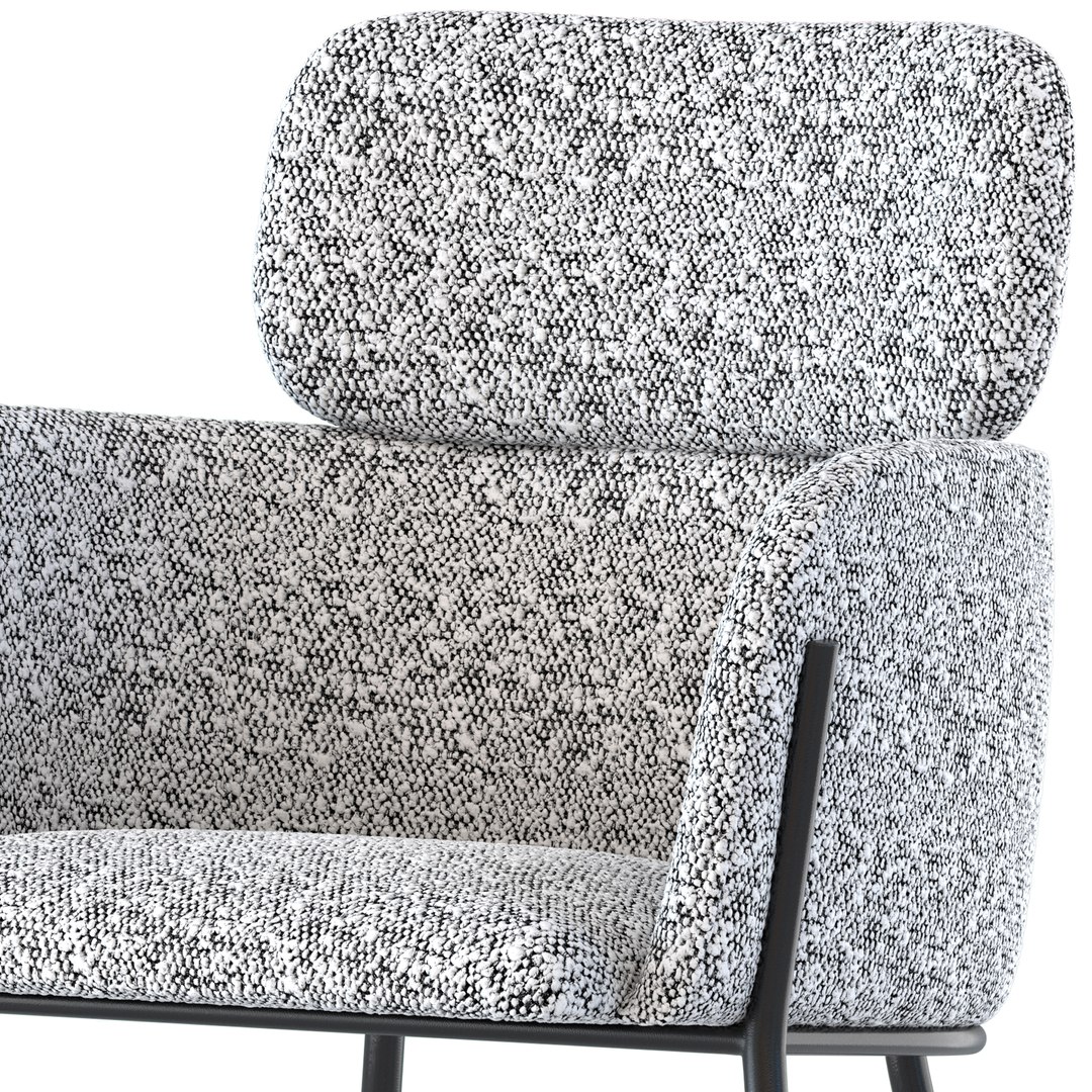 CB2 Azalea Chair 3D - TurboSquid 2163604