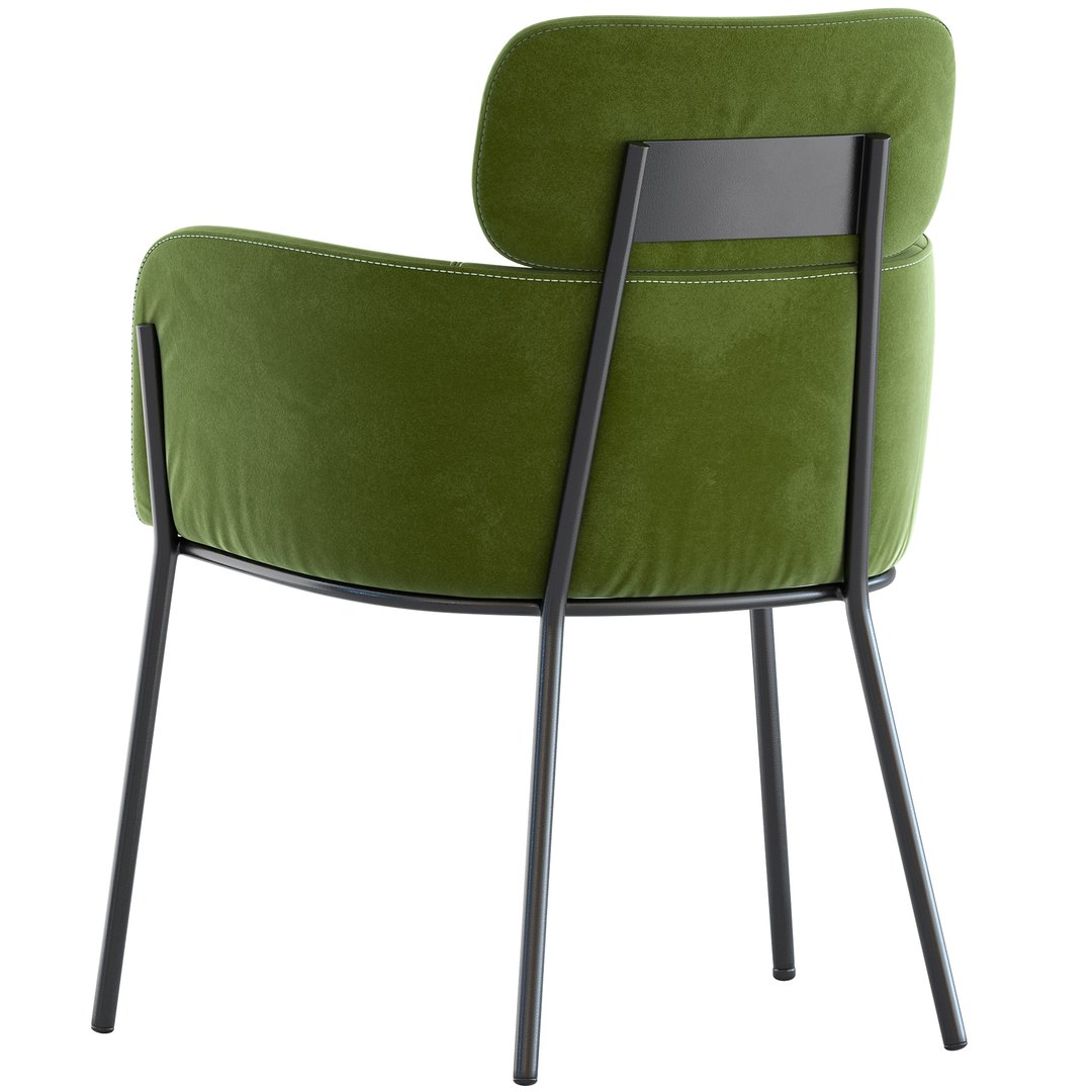 CB2 Azalea Chair 3D - TurboSquid 2163604