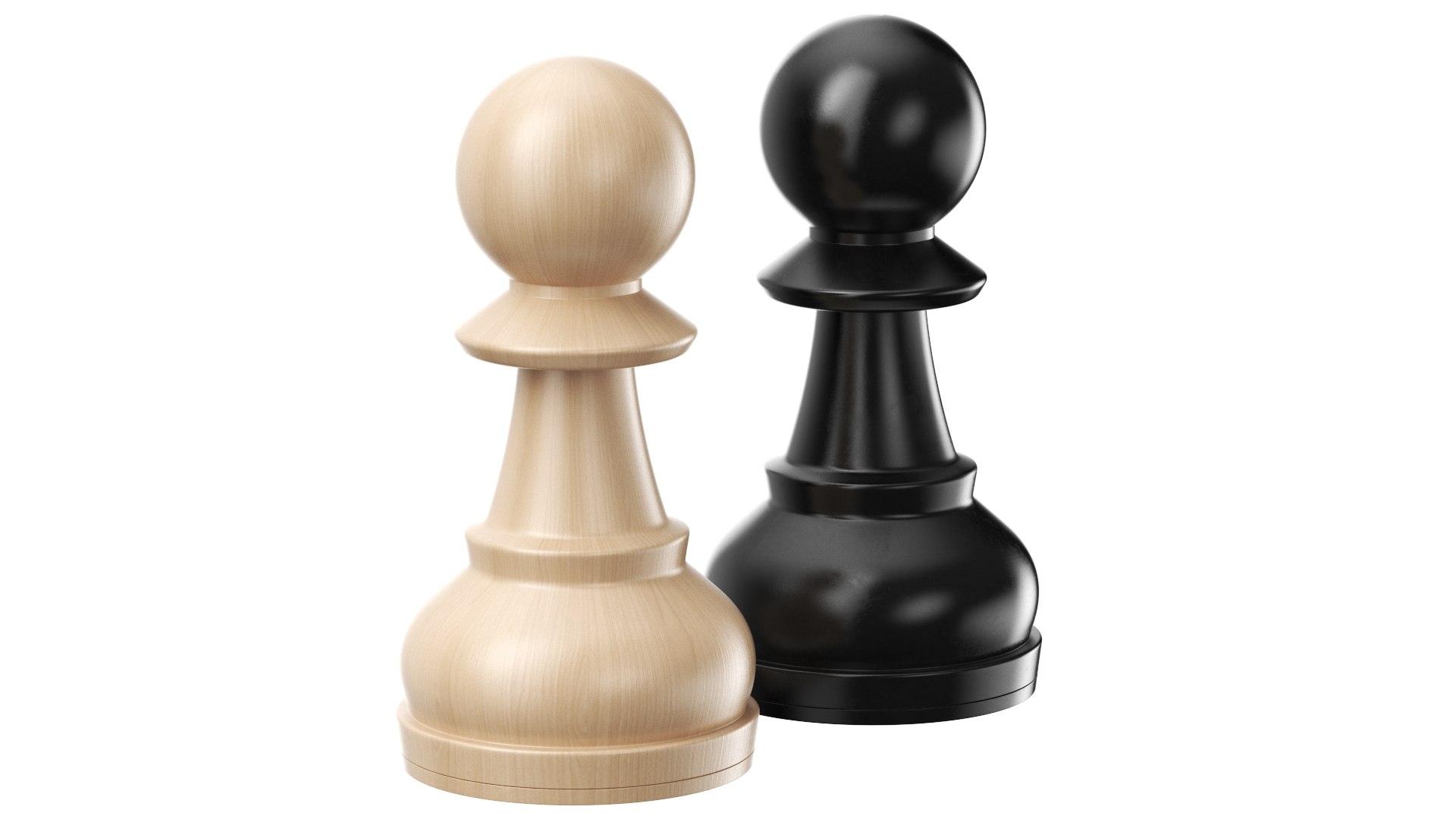 Detailed Chess Pawn 3D Model - TurboSquid 2269476