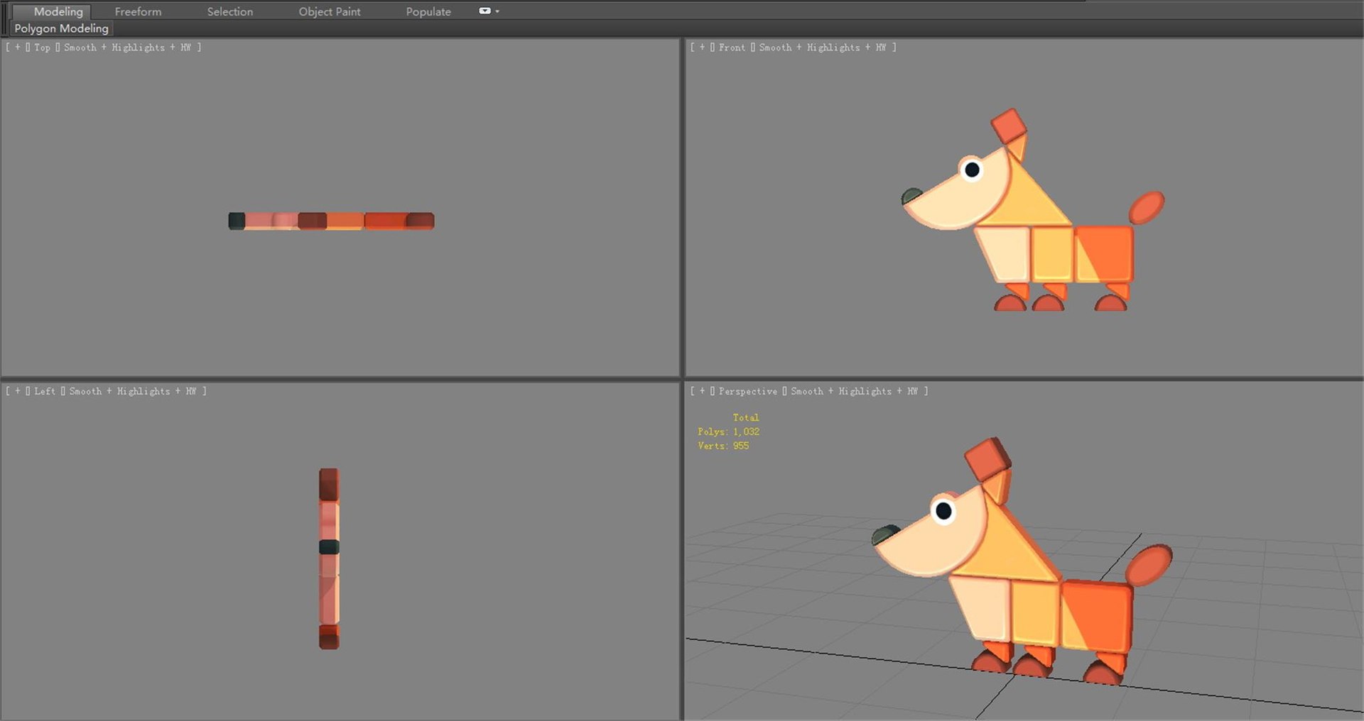 3D model Animal shape blocks - dog toys - TurboSquid 2112648