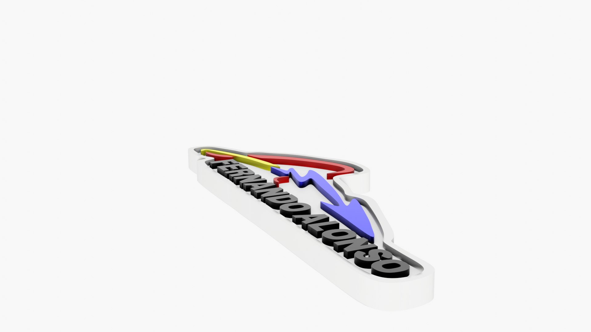 Fernando Alonso F1 Logo 3D model - TurboSquid 1998905