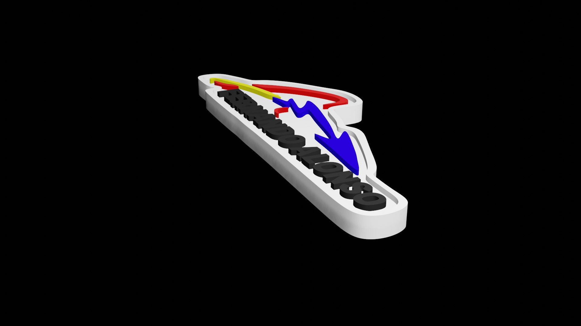 Fernando Alonso F1 Logo 3D model - TurboSquid 1998905