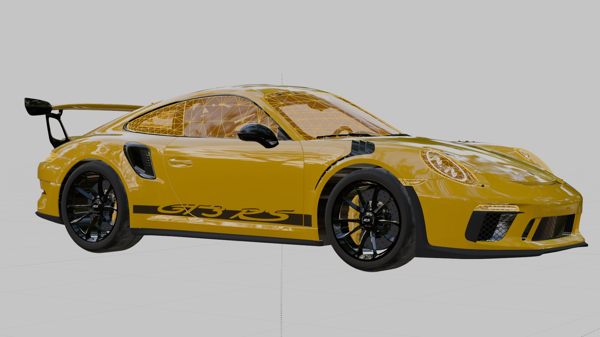 3D Porsche 911 Gt3 Rs Model - TurboSquid 2281045