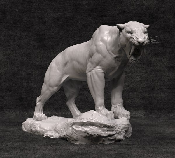 Saber Tooth Tiger 3D Models for Download | TurboSquid