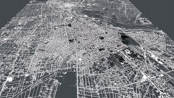 3D Cityscape Santiago Chile model - TurboSquid 1745744
