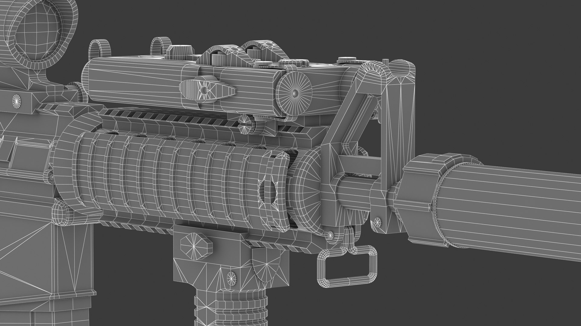 3D Colt Canada C8SFW Low Poly model - TurboSquid 1800358