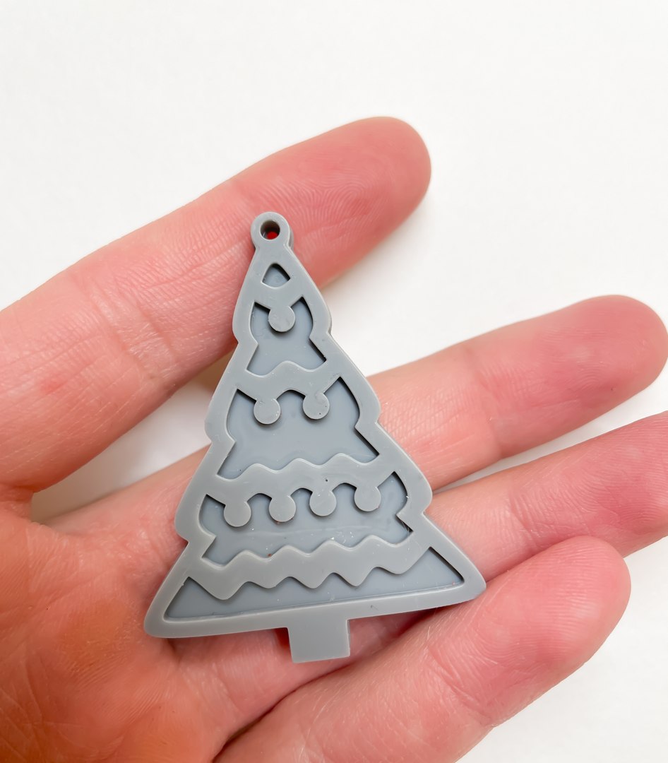 Toy And A Keychain In The Form Of A Christmas Tree 3D Print Model ...